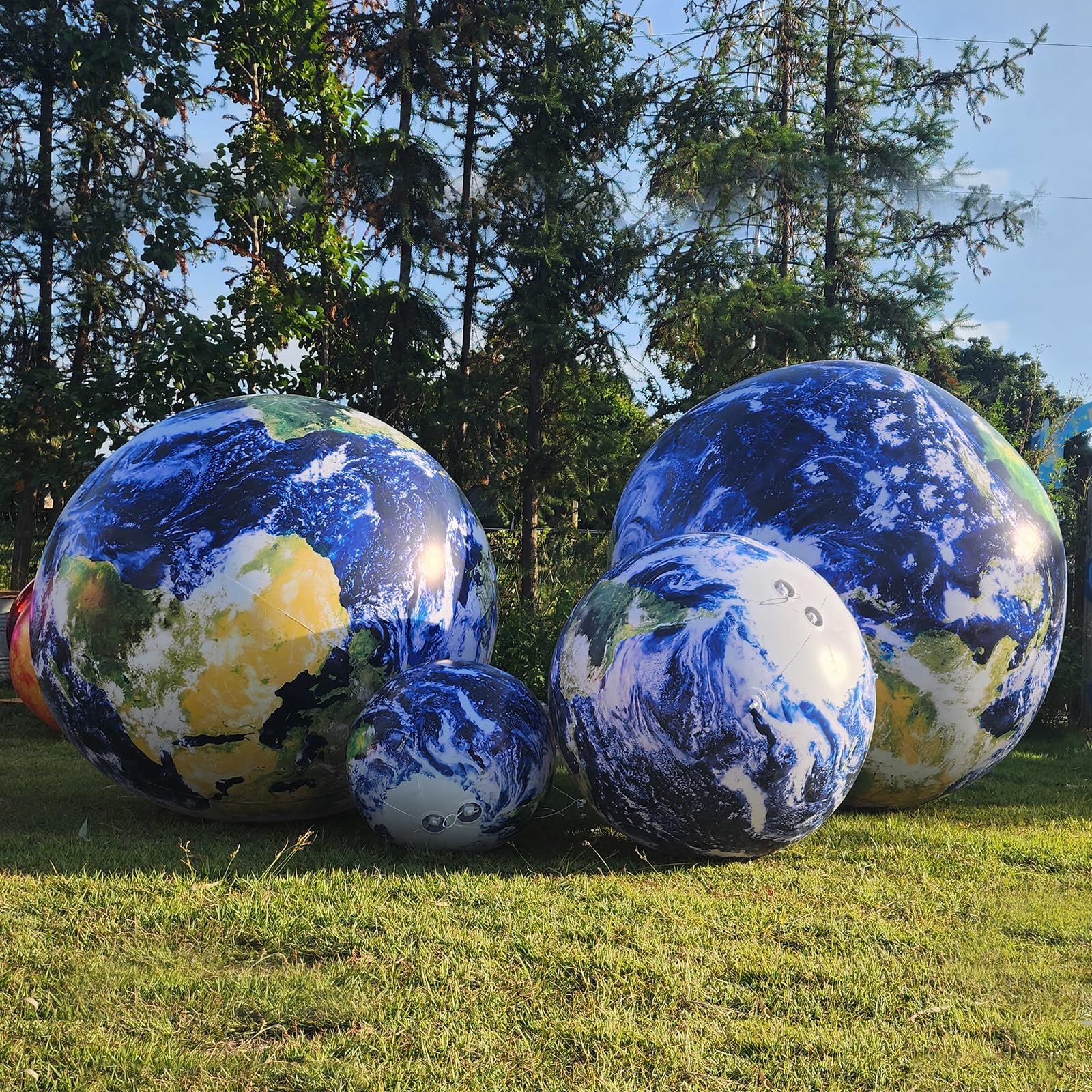 Inflatable Planet Balls Big Planet Balloons with LED Light - Choose St